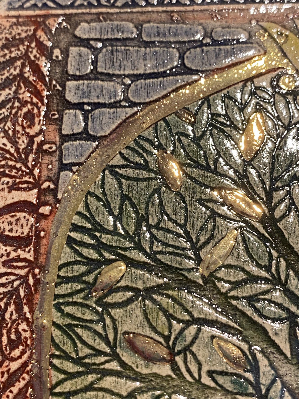 TREE OF LIFE – Handmade ceramic plaque – Amir rom