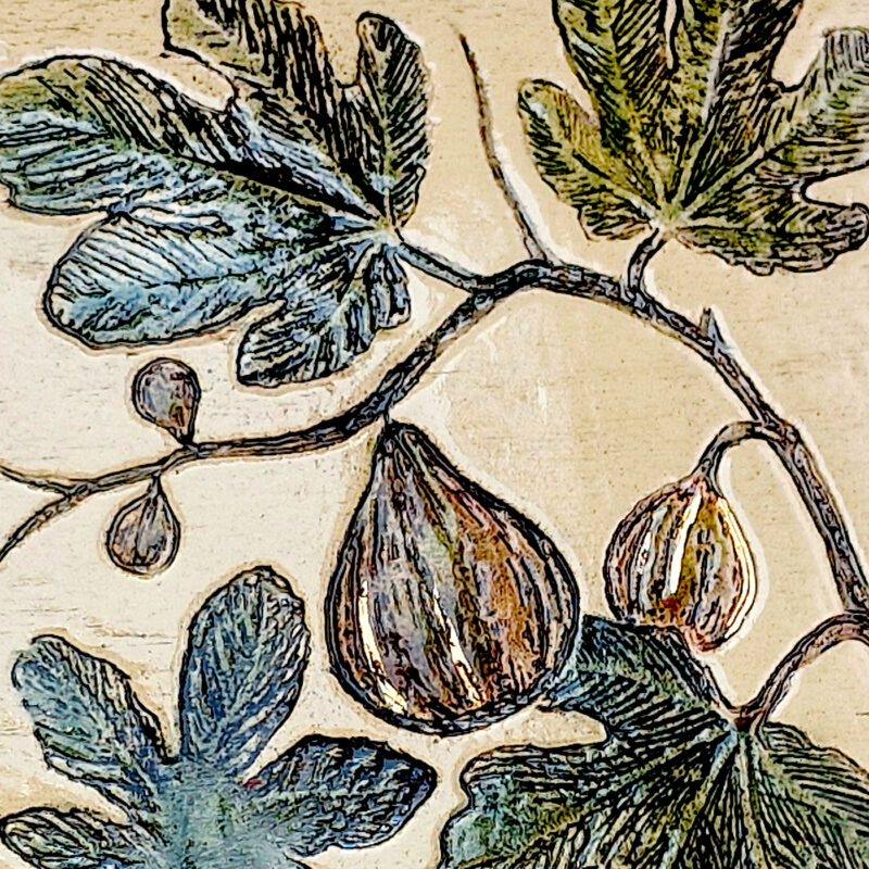 FIGS – Handmade ceramic plaque – Amir rom