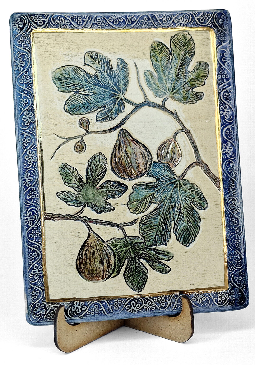 FIGS – Handmade ceramic plaque – Amir rom